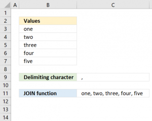 Excel VBA functions