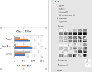 Excel chart components